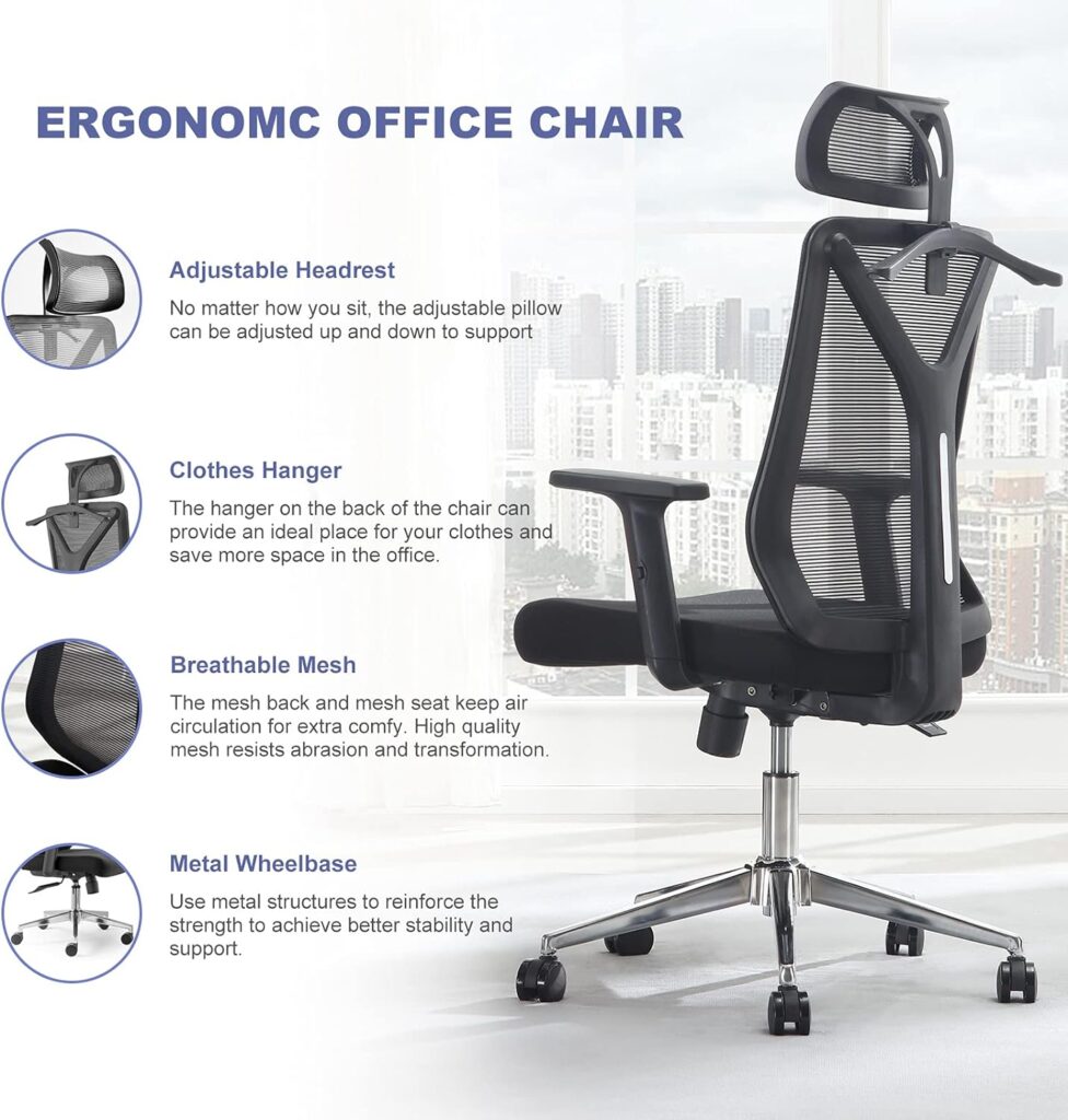 Hybrid Orthopedic Office Chair - Gucca Furniture - Classy furniture ...