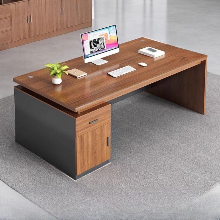 1400mm Executive Desk with Filing Cabinet/Drawer - Gucca Furniture