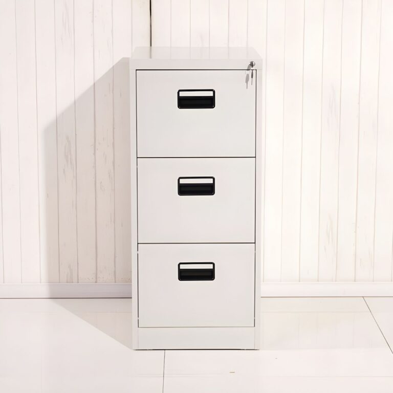 Quality 3 Drawer Steel Storage Cabinet - Gucca Furniture