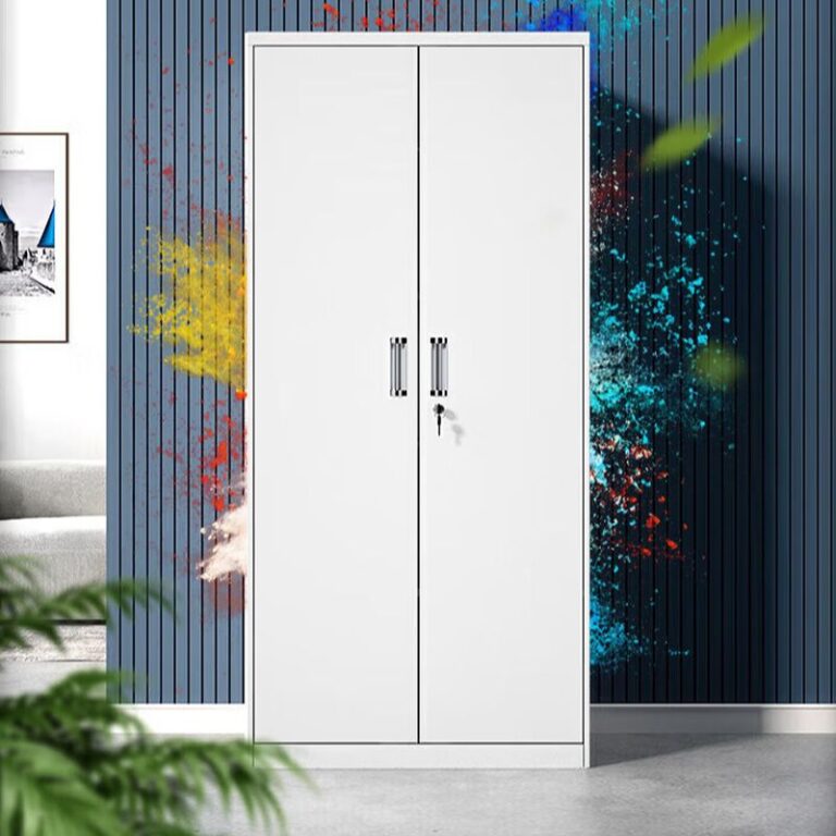 2-Full Steel Door Office Storage Cabinet - Gucca Furniture
