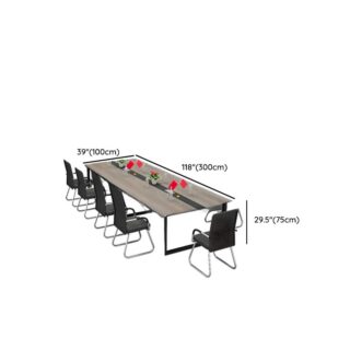 Modern 10-Seater Boardroom Office Table - Gucca Furniture