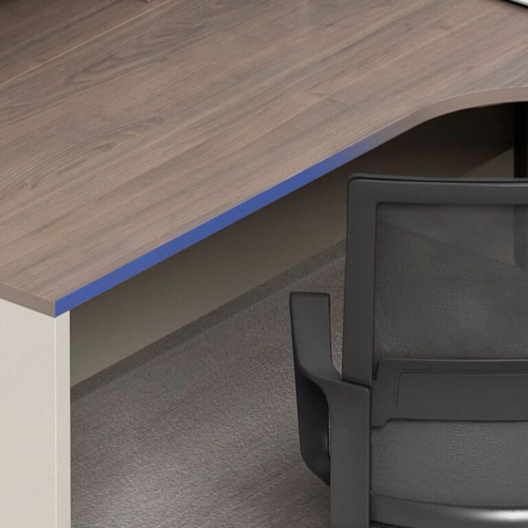 2-Way L-Shaped Modular Office Workstation - Gucca Furniture