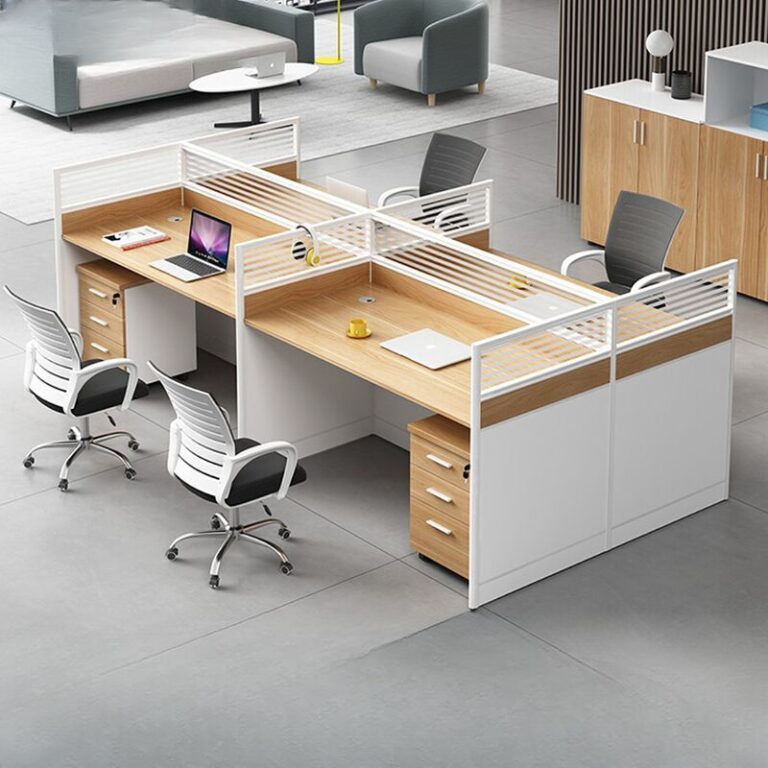 4-Way Modular Imported Office Workstation - Gucca Furniture