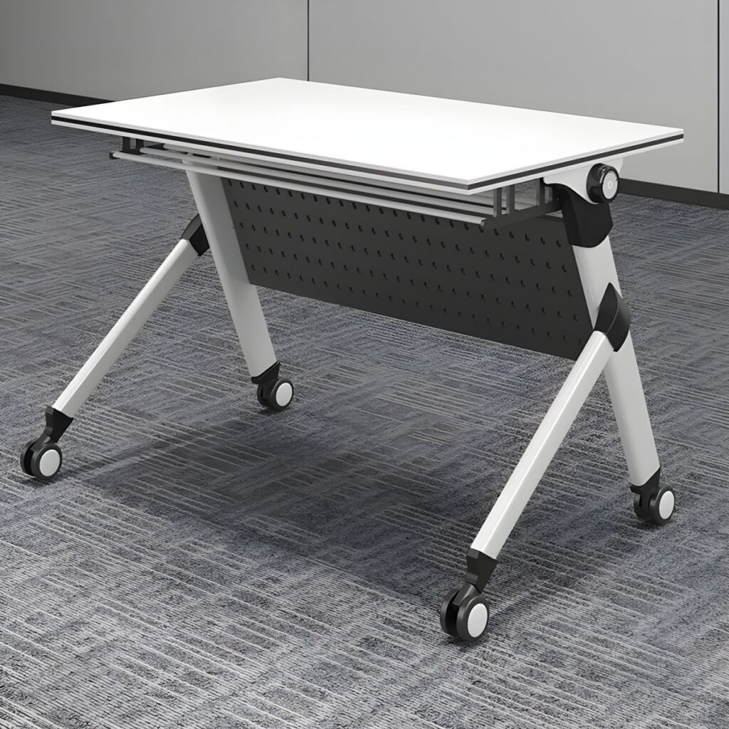 1.2 Meters Modern White Foldable Table - Gucca Furniture