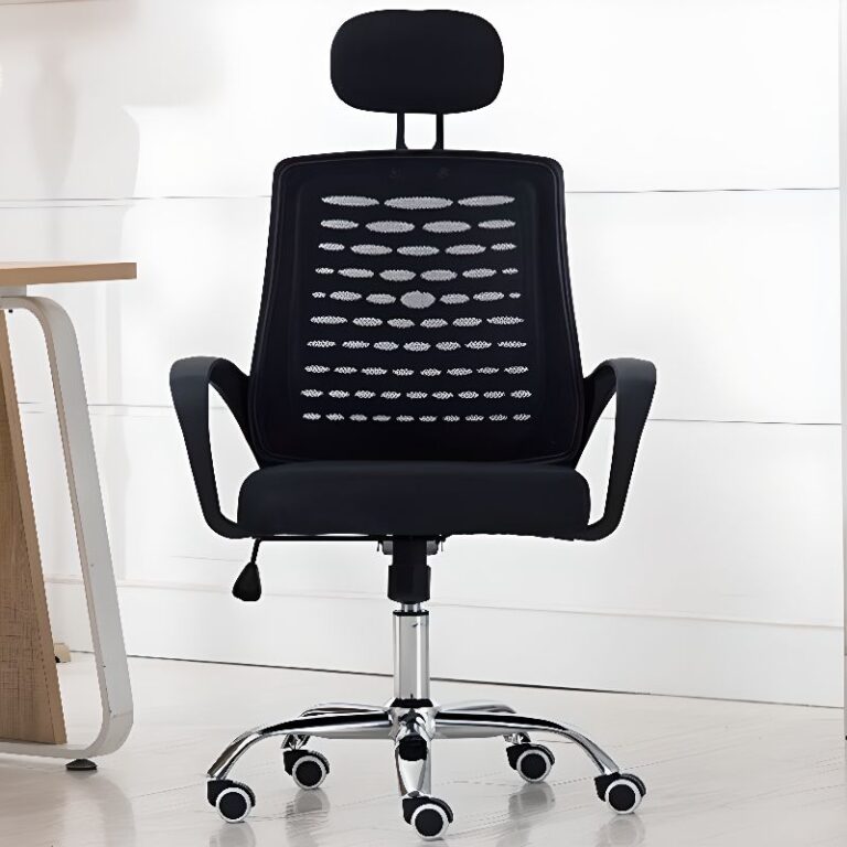Ergonomic Mesh Study Headrest Chair - Gucca Furniture