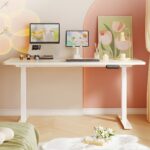 140cm Modern Electric Writing Desk - Gucca Furniture