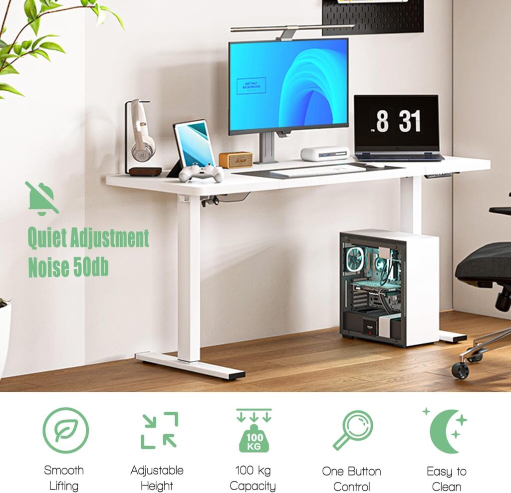 Electric Standing Motorized Office Desk - Gucca Furniture