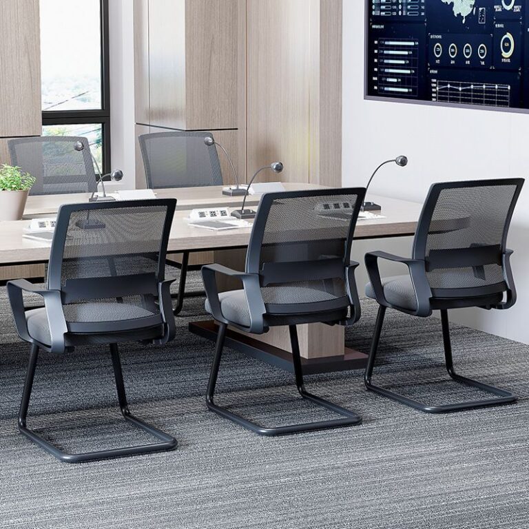 Mesh Upholstered Office Waiting Chair - Gucca Furniture