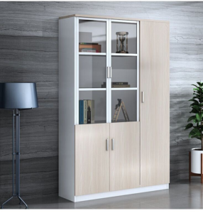 3-Door Wooden Office Executive Cabinet - Gucca Furniture