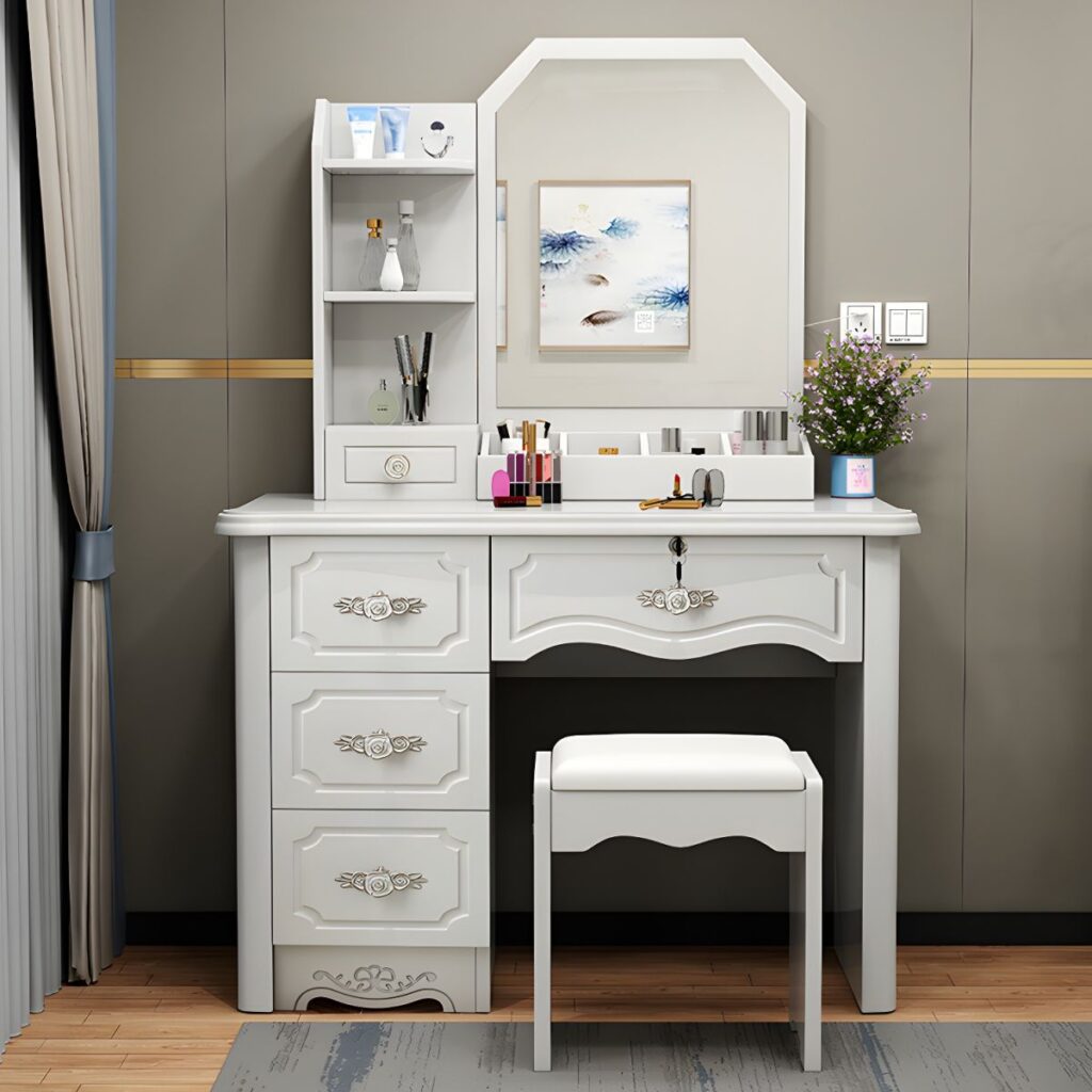 Vanity Standing Wooden Dressing Table - Gucca Furniture