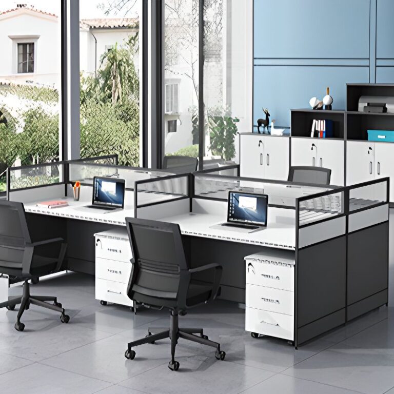 Office 4-Way Modular Workstation - Gucca Furniture -Furniture Shop in Kenya