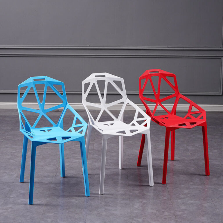 Office Plastic Simple Dining Chair - Gucca Furniture -Furniture Shop in ...