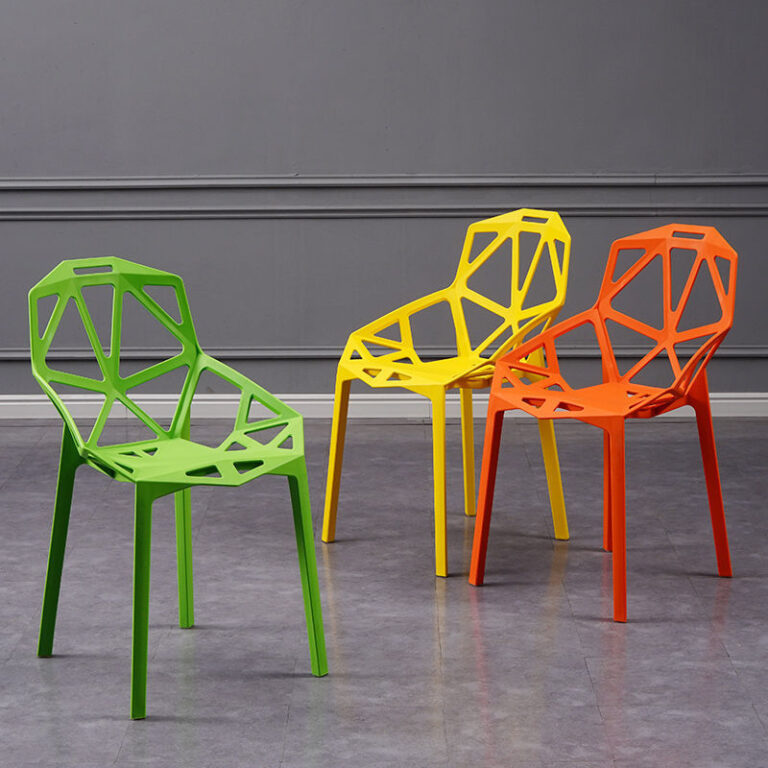 Office Plastic Simple Dining Chair - Gucca Furniture -Furniture Shop in ...