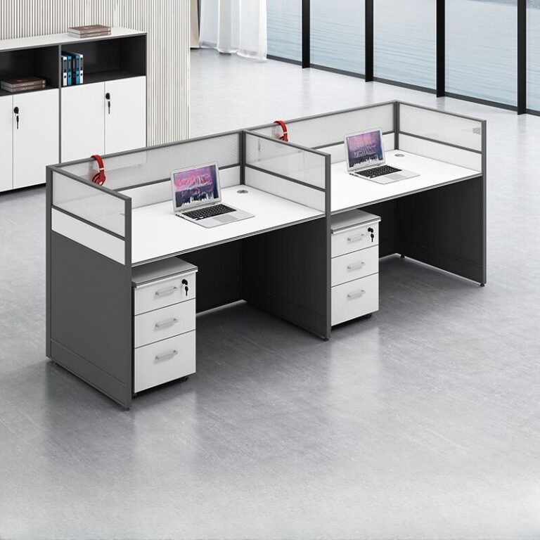Straight 2-Way Office Workstation - Gucca Furniture -Furniture Shop in ...