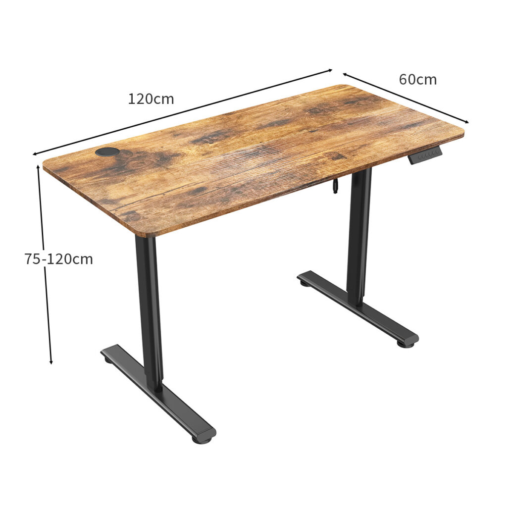 Electric Standing Table-120cm - Gucca Furniture -Furniture Shop in Kenya
