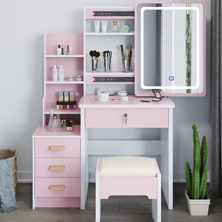 Wood Vanity Make Up Table - Gucca Furniture -Furniture Shop in Kenya