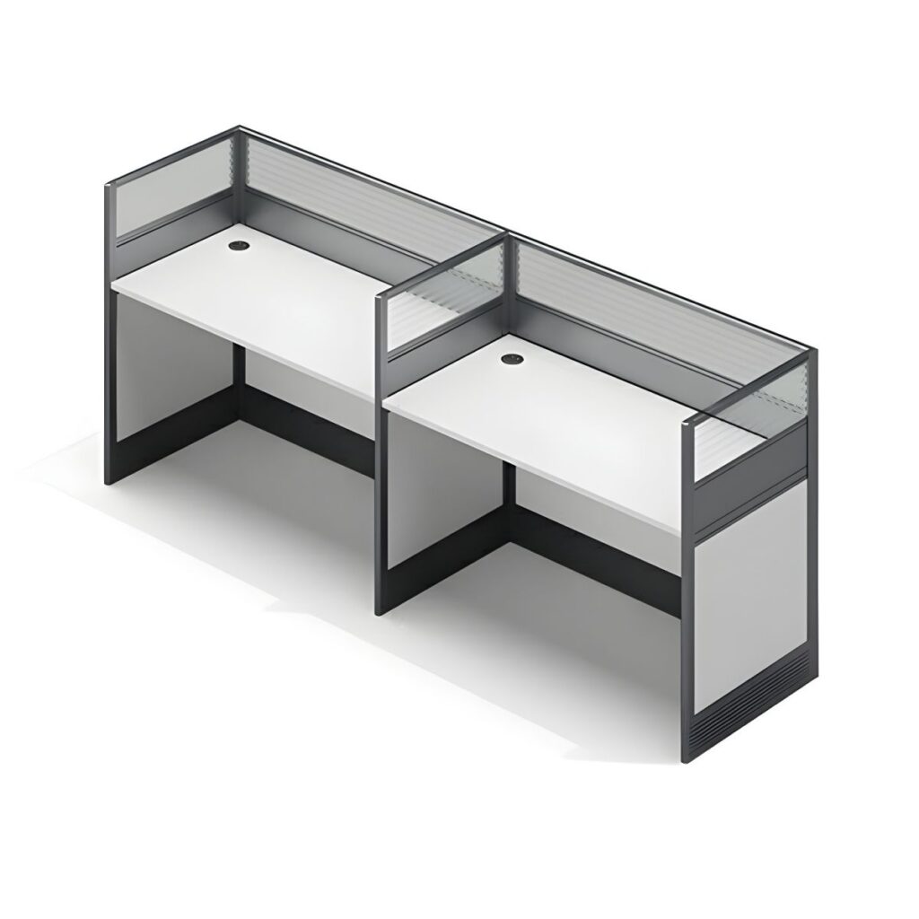 2-Way Straight Office Workstation - Gucca Furniture -Furniture Shop in ...