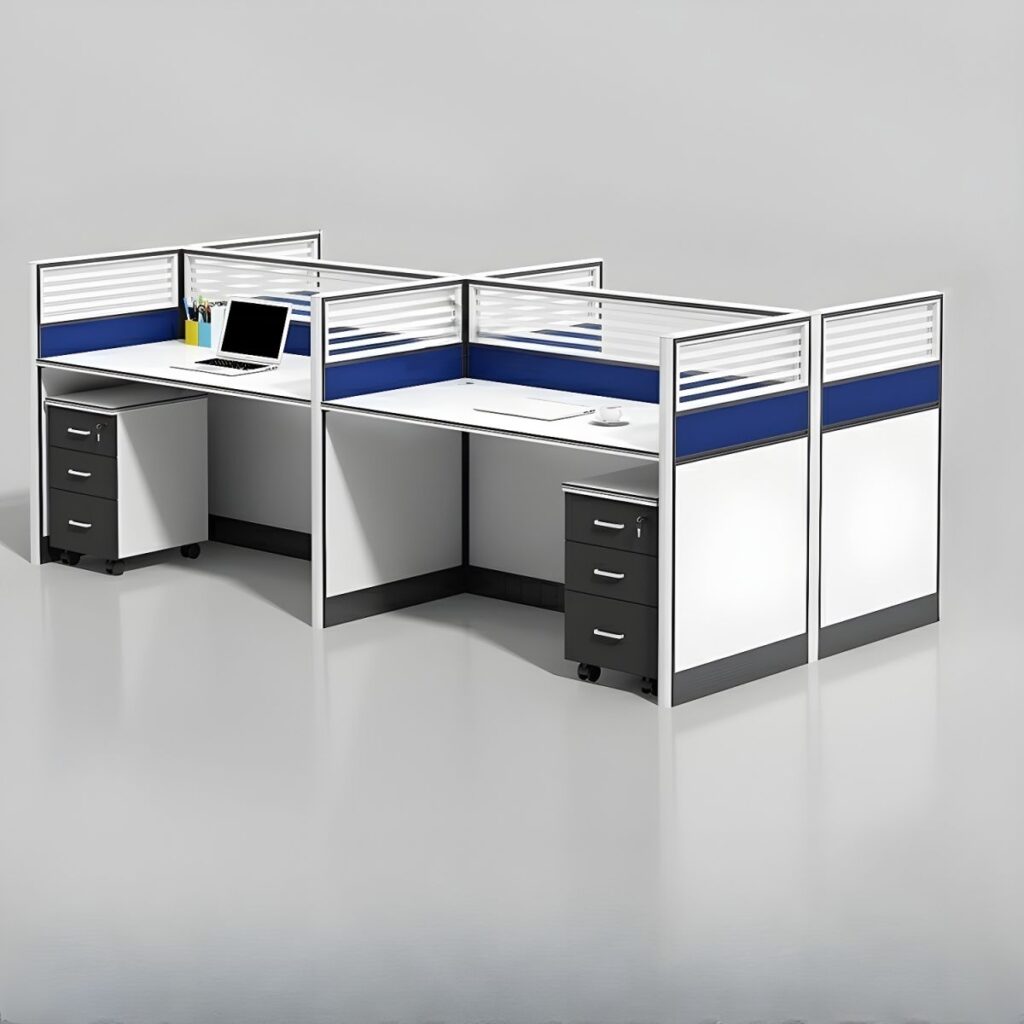 4-Way Office Modular Workstation - Gucca Furniture -Furniture Shop in Kenya