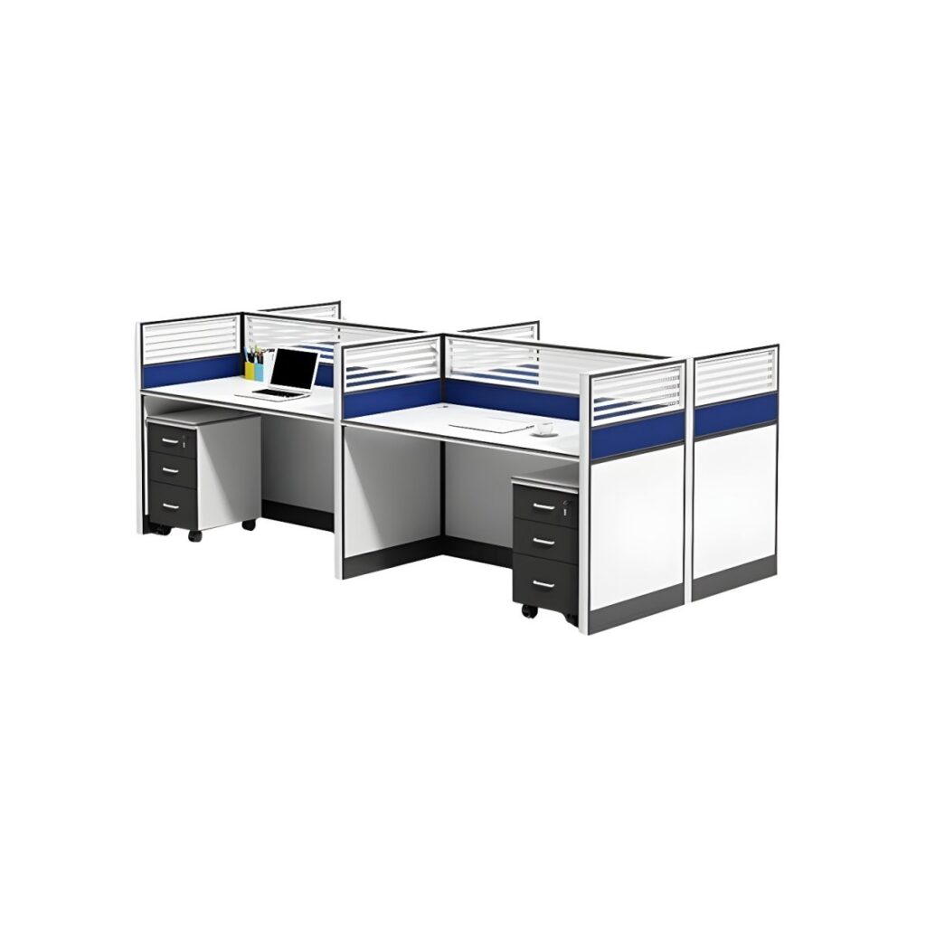 4-Way Office Modular Workstation - Gucca Furniture -Furniture Shop in Kenya