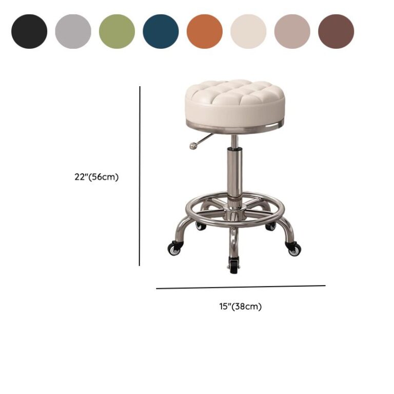 Adjustable Round Office Counter Stool - Gucca Furniture -Furniture Shop ...