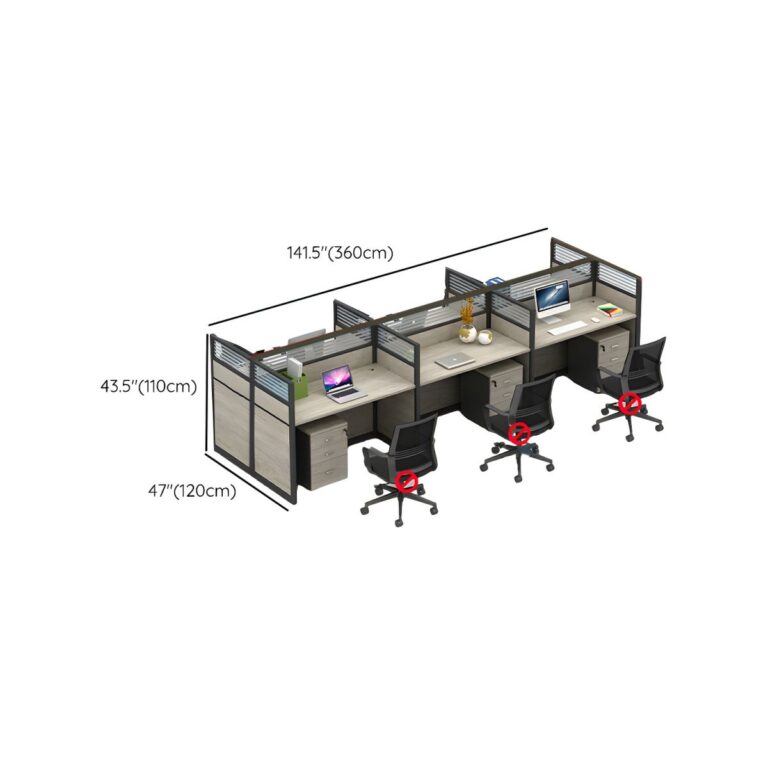 6-Way Modular Office Workstation - Gucca Furniture -Furniture Shop in Kenya