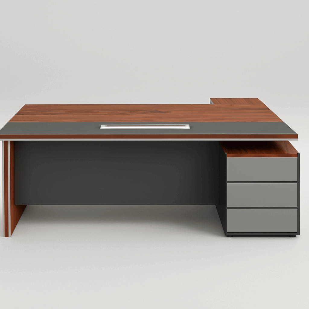 2 Meters Executive L-shaped Table - Gucca Furniture -Furniture Shop in ...