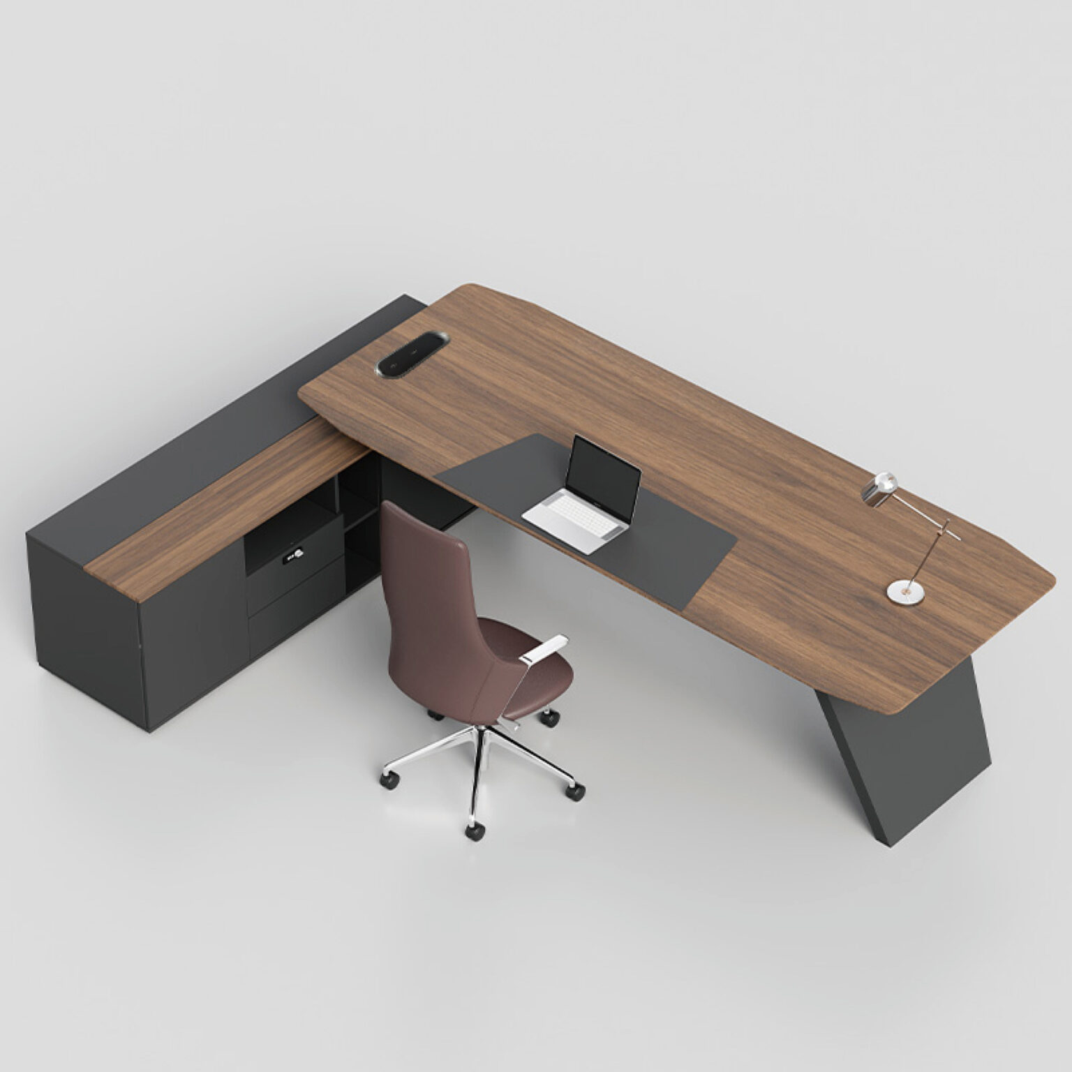 L-shaped 180cm Executive Table - Gucca Furniture -Furniture Shop in Kenya