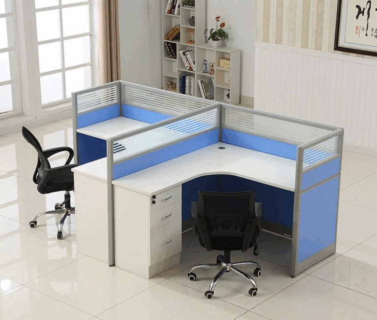 2-way Curved Office Workstation - Gucca Furniture -Furniture Shop in Kenya