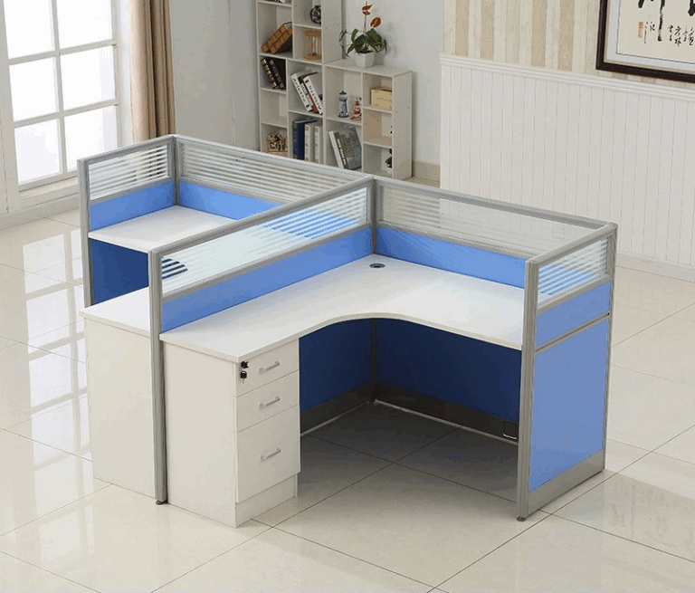 2-way Curved Office Workstation - Gucca Furniture -Furniture Shop in Kenya