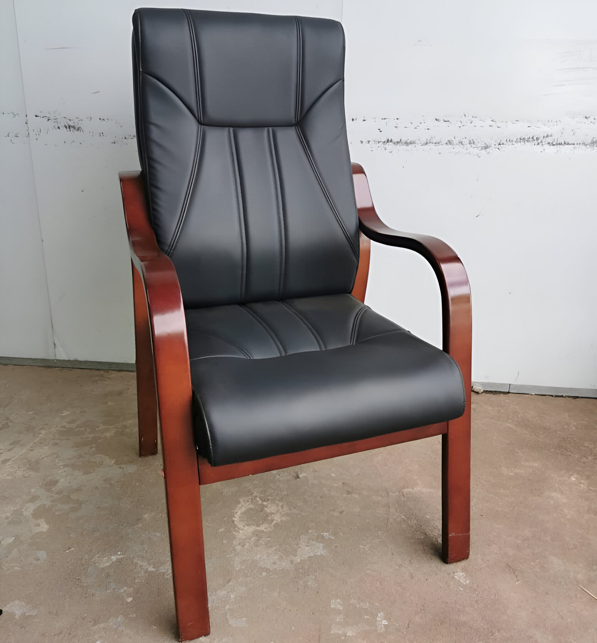 Executive Leather Office Reception Seat - Gucca Furniture -Furniture ...