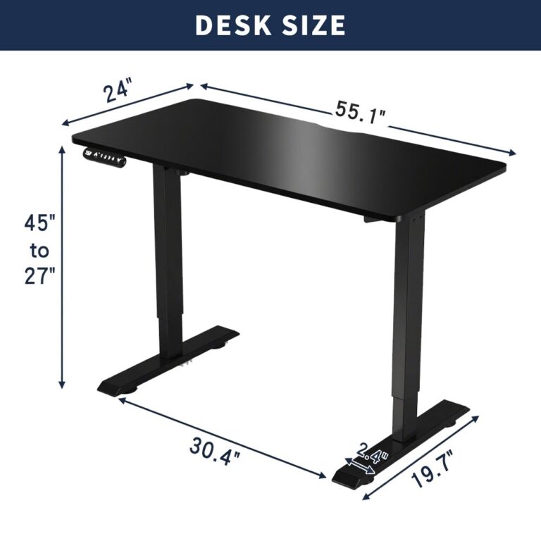 Adjustable Height Computer Table - Gucca Furniture -Furniture Shop in Kenya