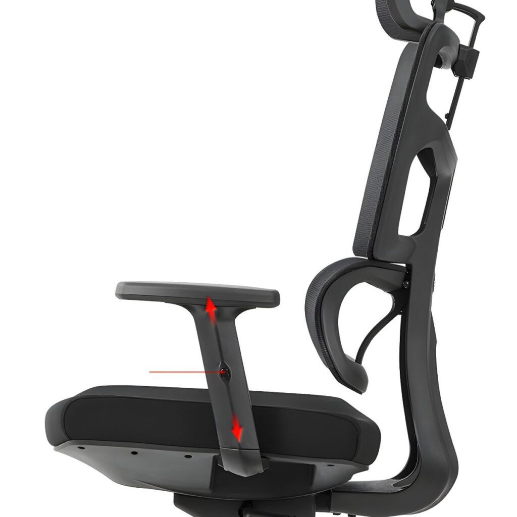 Orthopedic High Back Office Chair - Gucca Furniture -Furniture Shop in ...