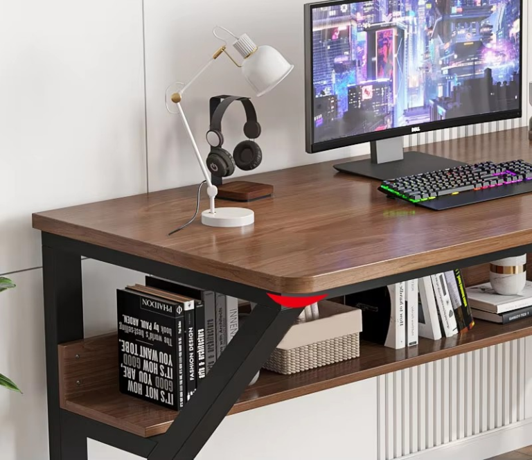 120cm Study Desk with Bookshelf - Gucca Furniture -Furniture Shop in Kenya