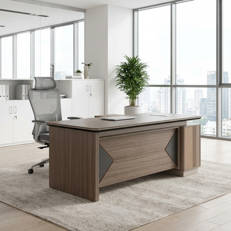 Directors L-shaped Executive Table - Gucca Furniture -Furniture Shop in ...