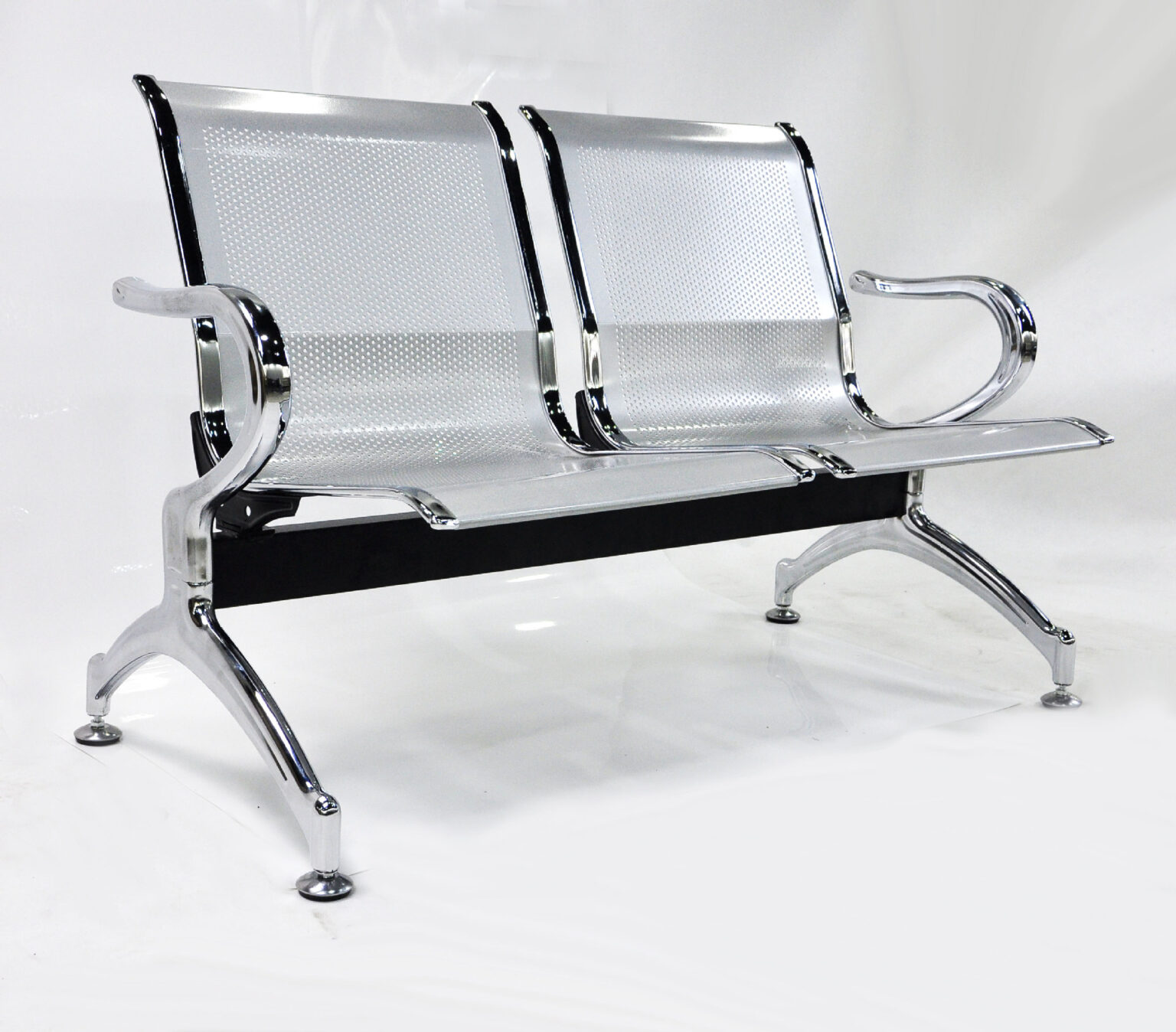 2-Link Metallic Office Waiting Bench - Gucca Furniture -Furniture Shop ...