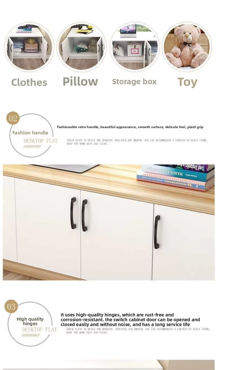 4-Door Wooden Credenza Cabinet - Gucca Furniture -Furniture Shop in Kenya