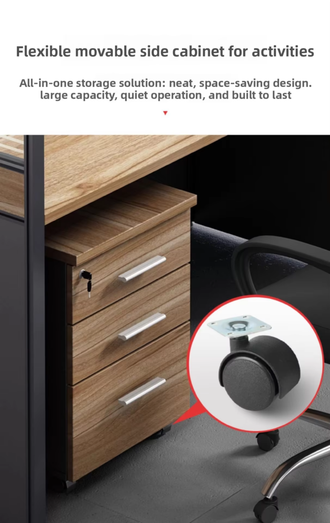 4 Way Curved Modular Office Workstation - Gucca Furniture -Furniture ...