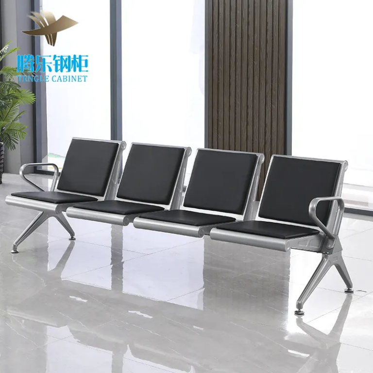 4-Link Padded Reception Office Bench - Gucca Furniture -Furniture Shop ...