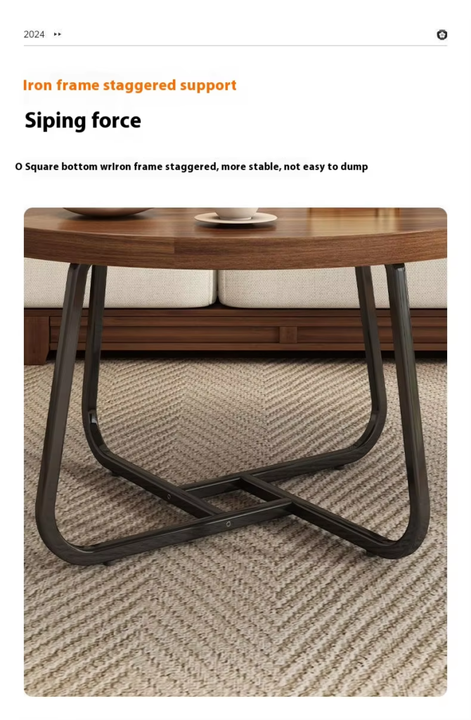 Modern Design Round Coffee Table - Gucca Furniture -Furniture Shop in Kenya