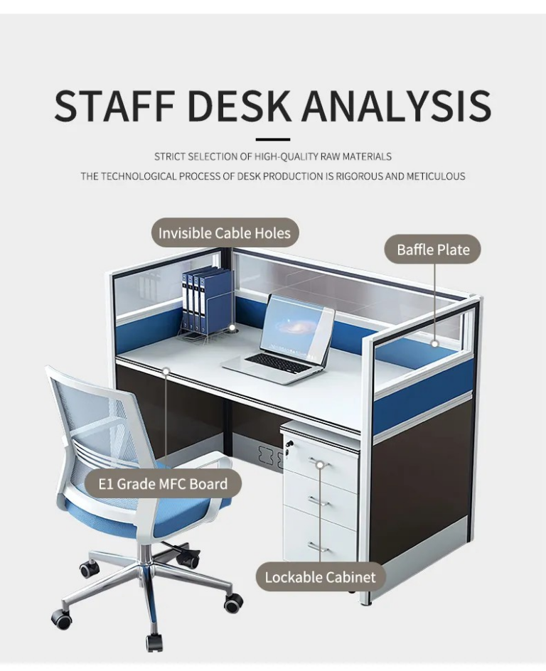 1-Seater Modular Office Workstation - Gucca Furniture -Furniture Shop ...