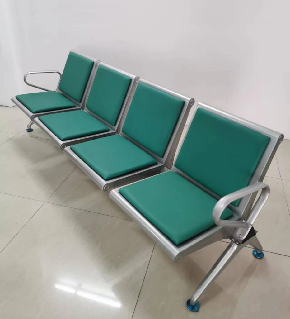 4-Link Padded Reception Office Bench - Gucca Furniture -Furniture Shop ...