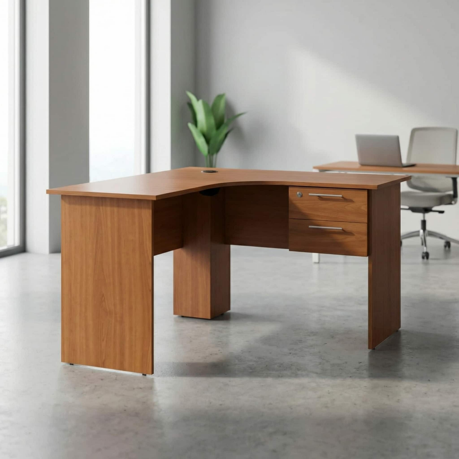 Clerical Curved Office Study Desk - Gucca Furniture -Furniture Shop in ...