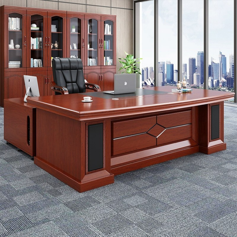 Executive L-shaped Office Boss Table - Gucca Furniture -Furniture Shop ...