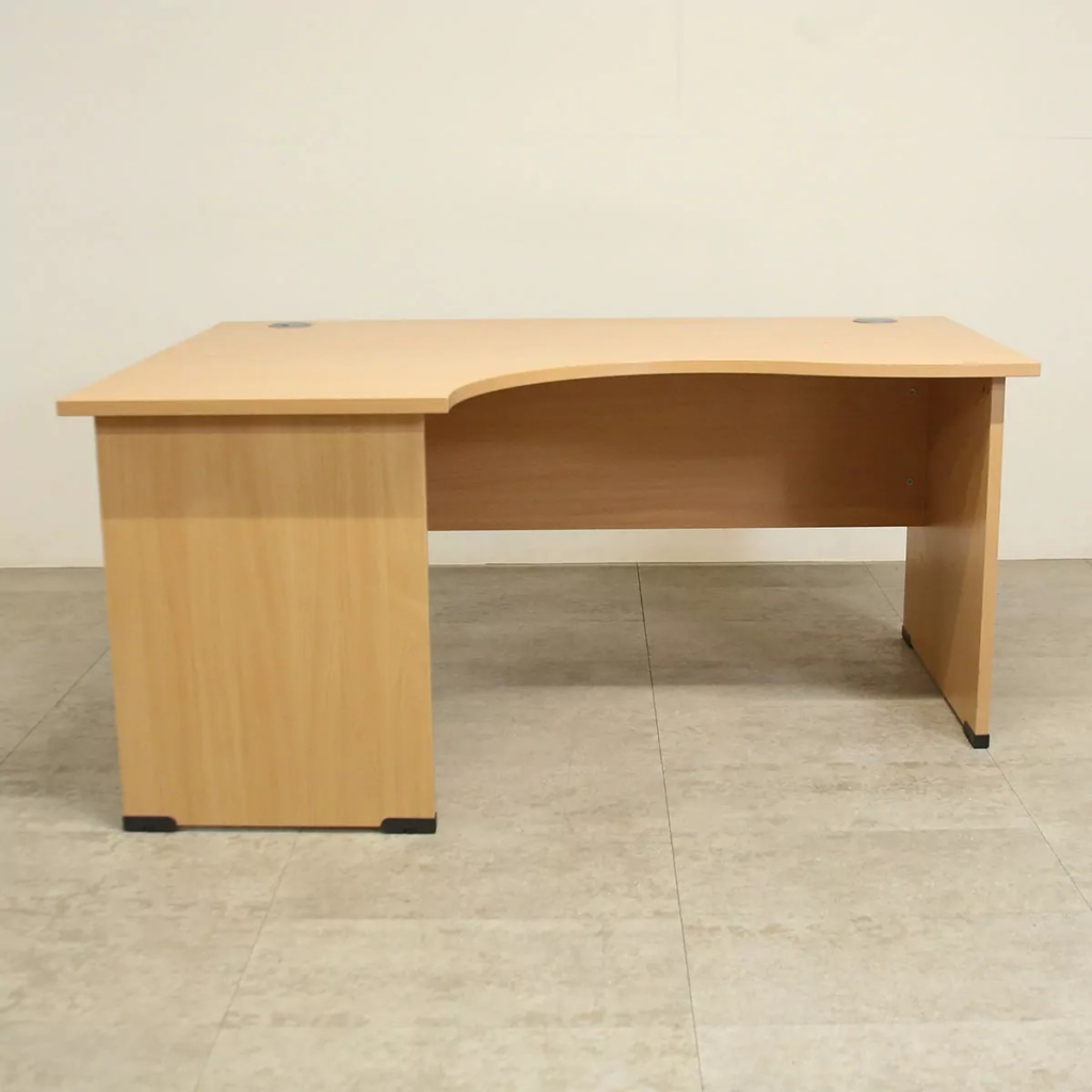 Generic Curved Study Desk with Drawers - Gucca Furniture -Furniture ...