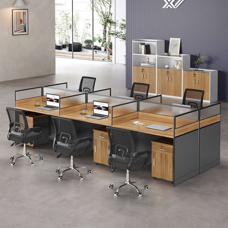 6- Way Office Modular Workstation - Gucca Furniture -Furniture Shop in ...